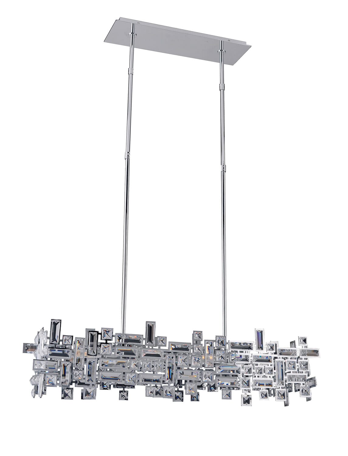 Vermeer 6-Light 11" Pendant Light in Chrome - LightsOnline.com
