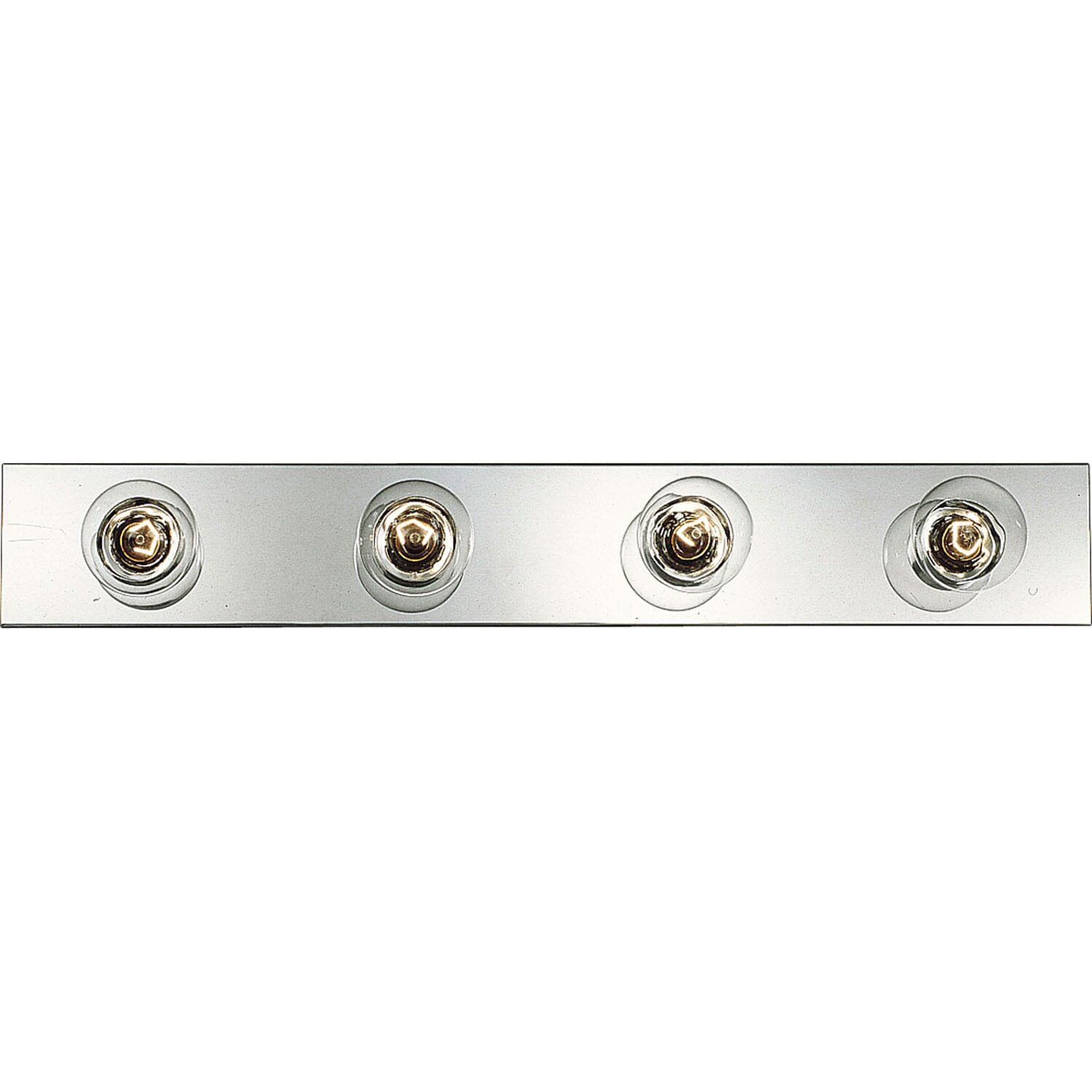 Polished Chrome Four Light Bath Bracket from the Broadway-Economy ...