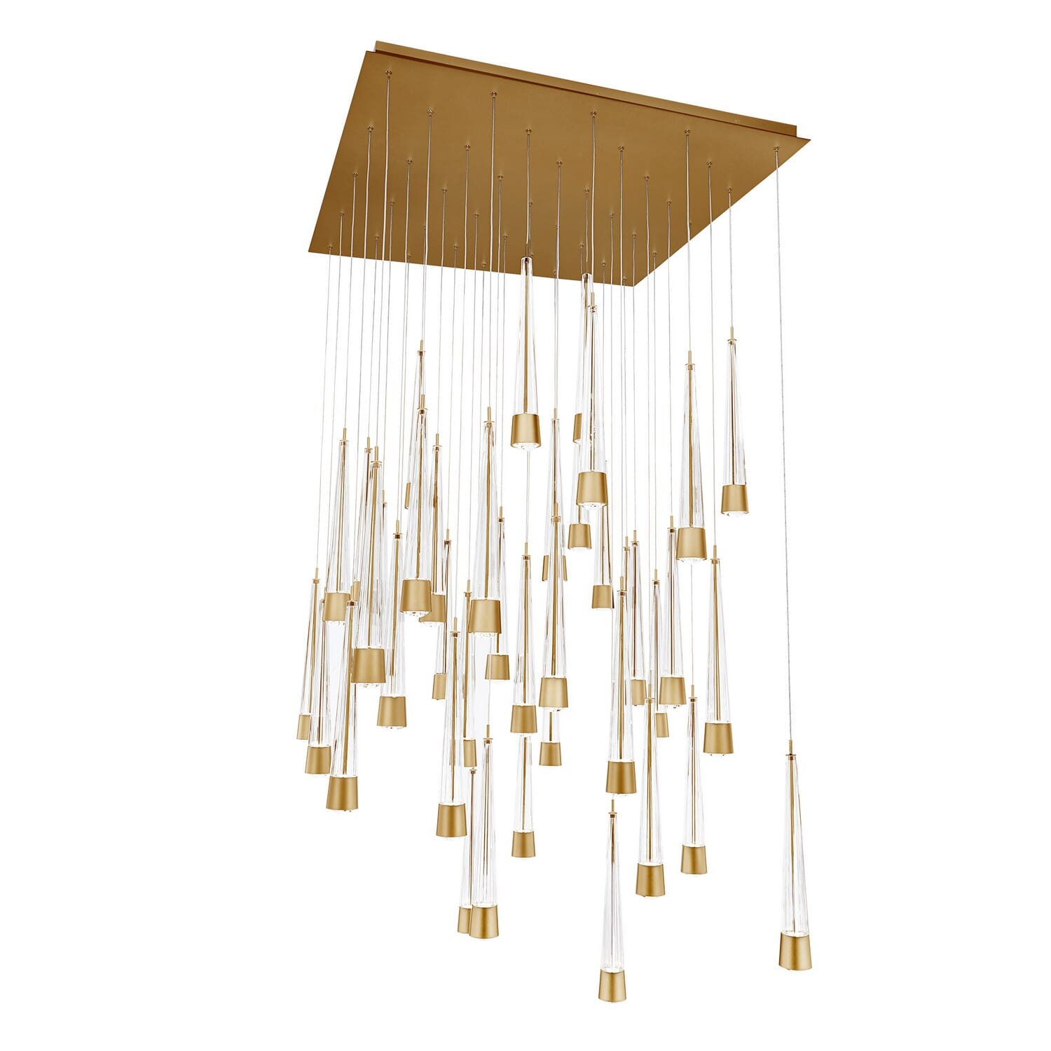 Quill LED Chandelier by W.A.C. Lighting at LightsOnline.com