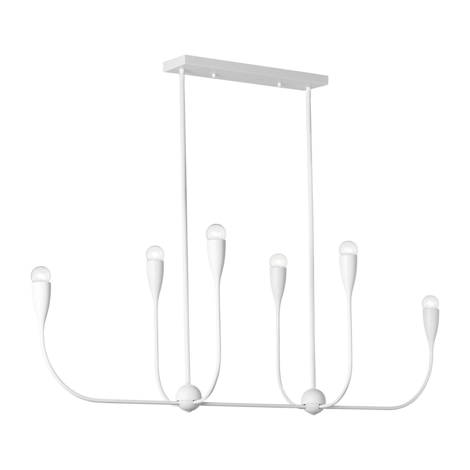 Maya Linear Chandelier by Generation Lighting at LightsOnline.com
