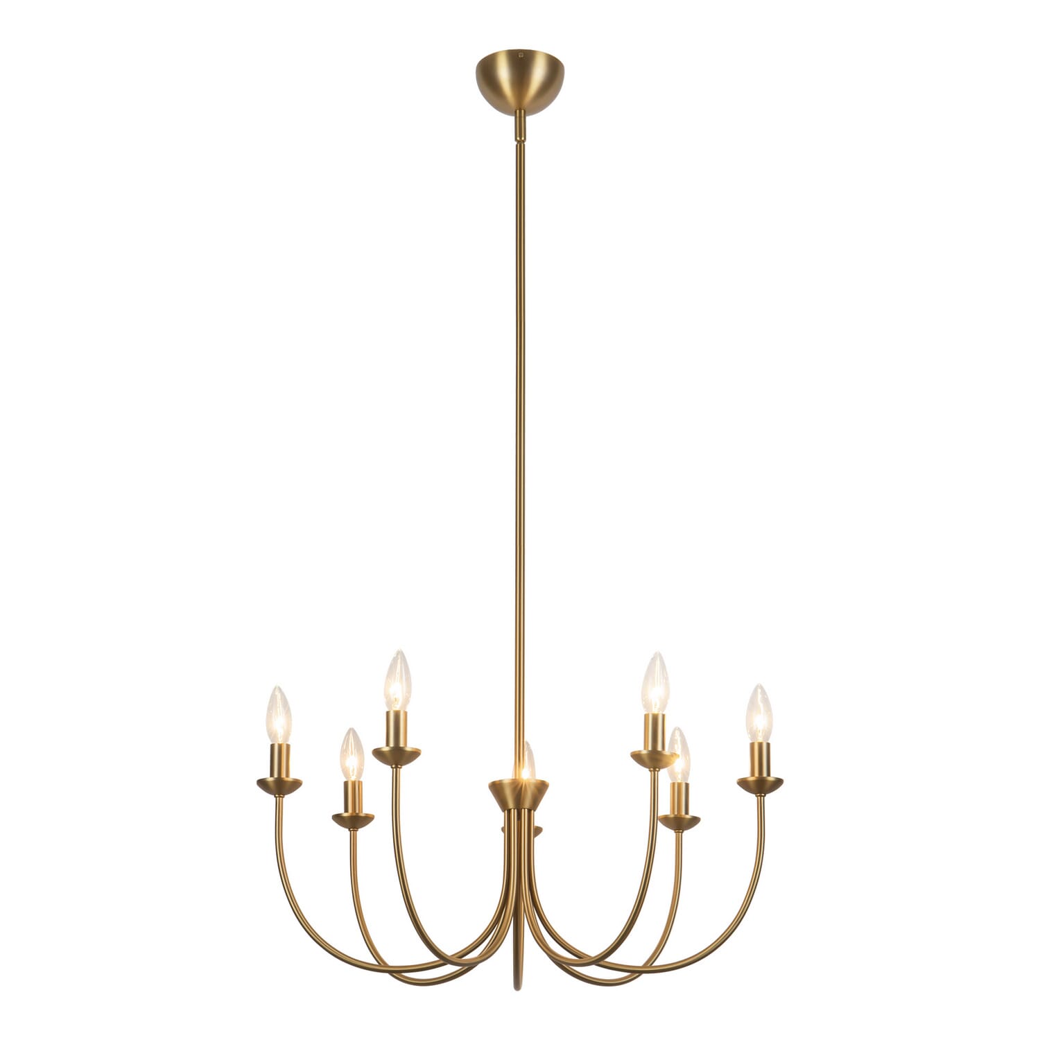 Ember Chandelier by Alora at LightsOnline.com