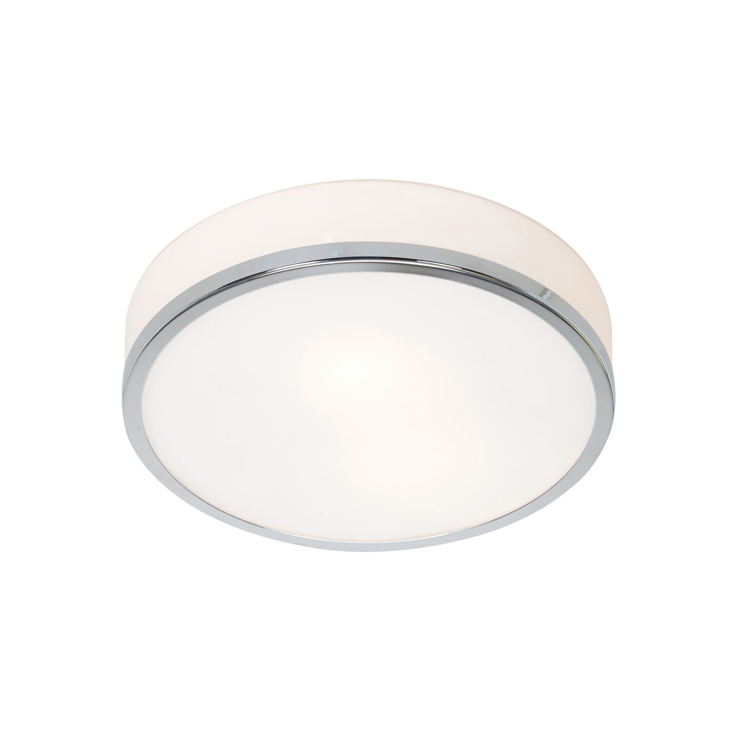 Brushed Steel LED Flush Mount from the Aero Collection - LightsOnline.com