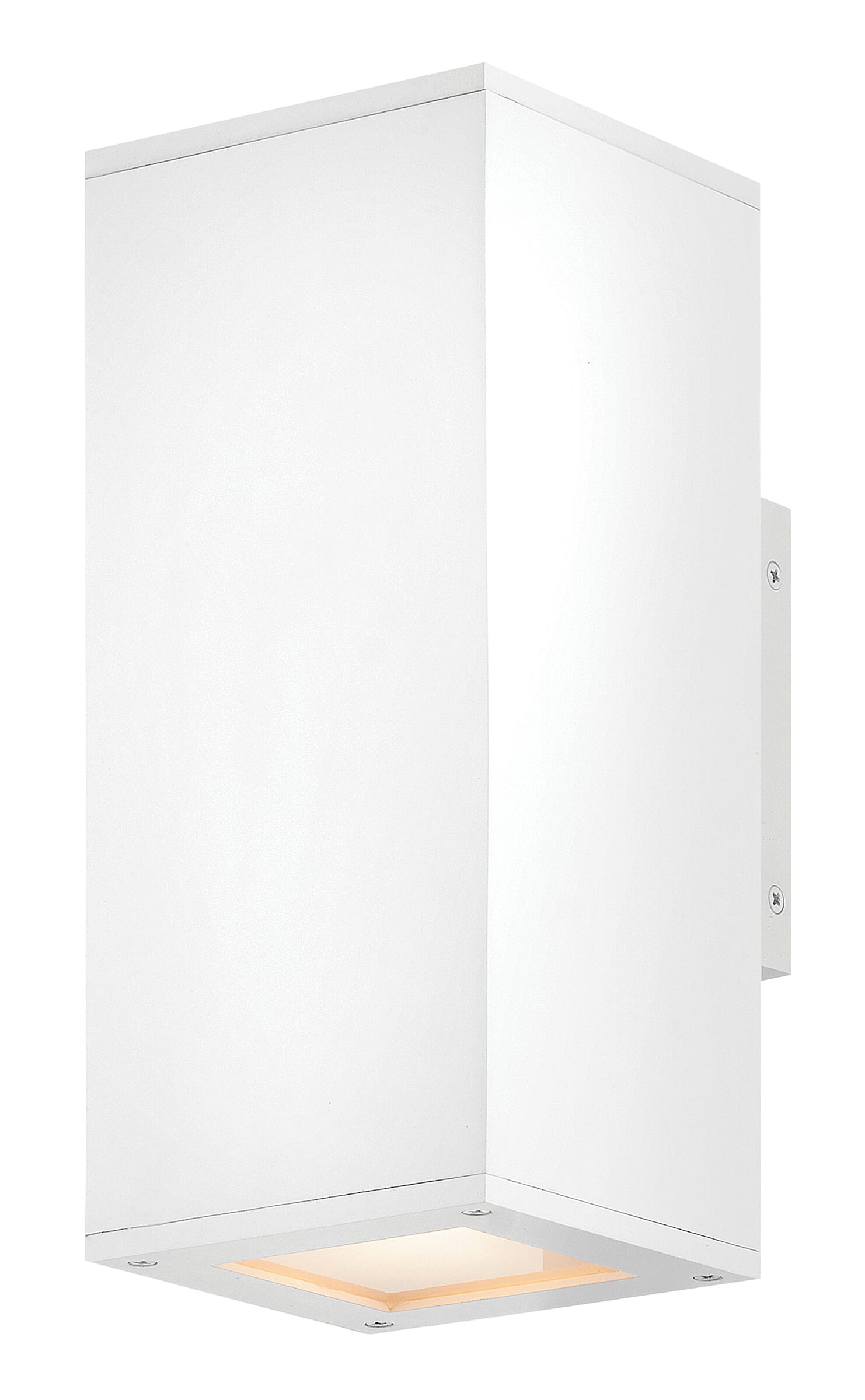 Tetra 2-Light LED Wall Mount in Textured White