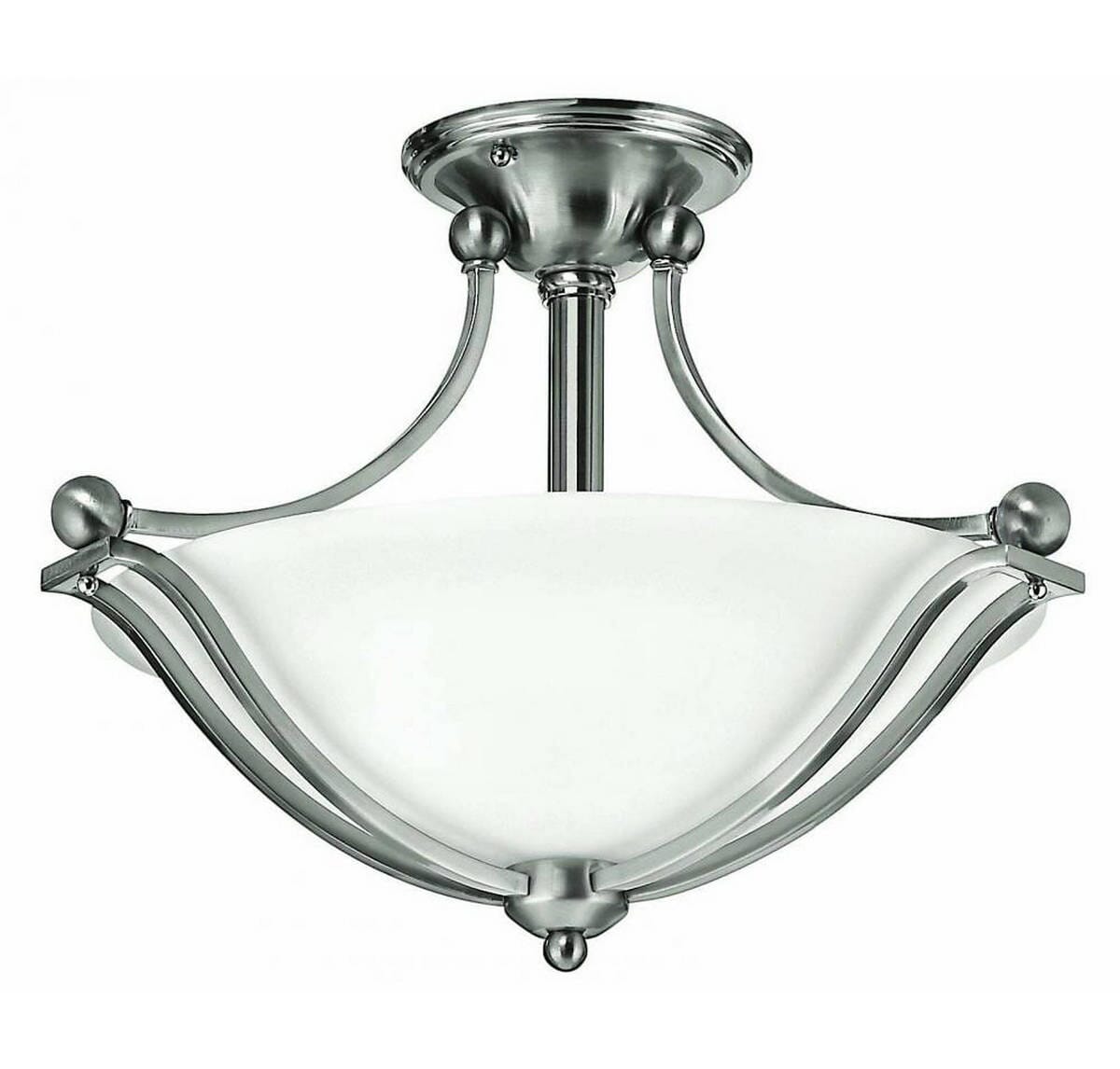 Quorum Transitional 4-Light 17" Foyer Light in Noir - LightsOnline.com
