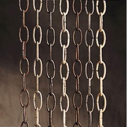 Heavy Gauge Chain in Brushed Nickel - LightsOnline.com