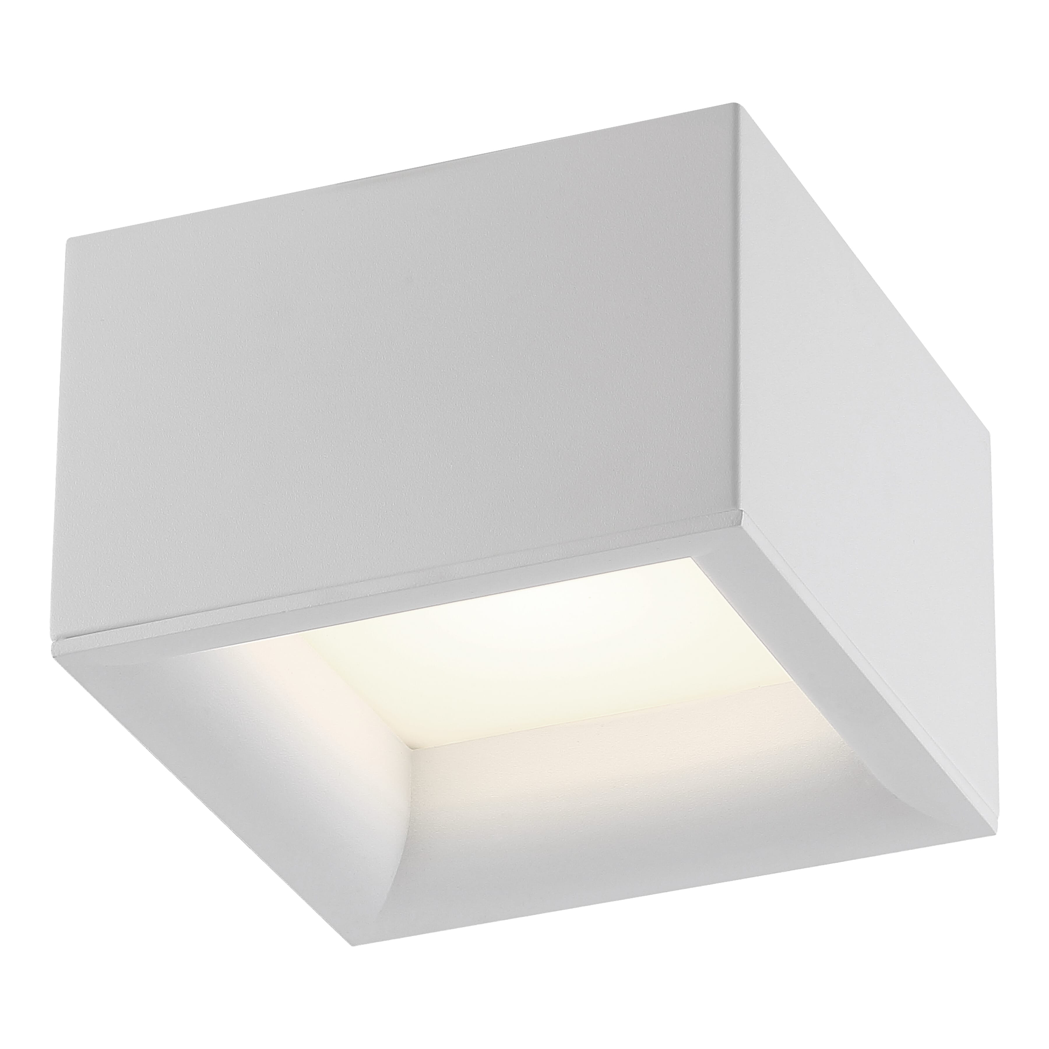 Access Bloc Ceiling Light in White - LightsOnline.com