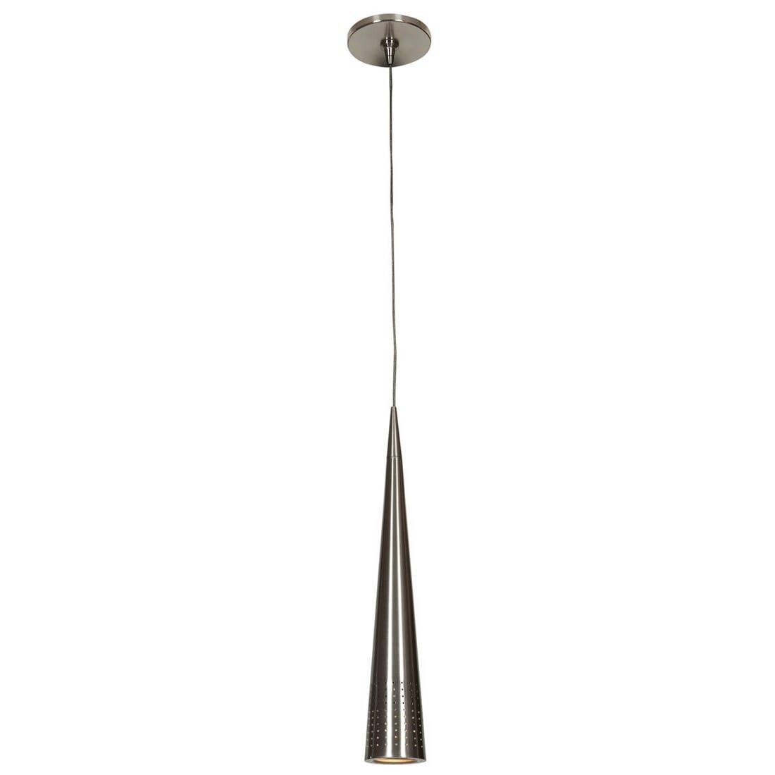 Access Apollo Pendant Light in Brushed Steel - LightsOnline.com