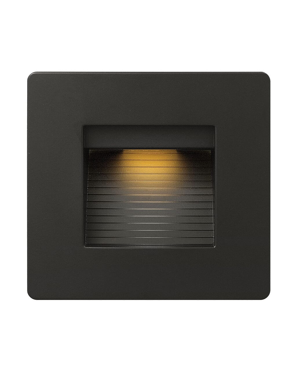 Luna LED Step 120V LED Step Light in Satin Black - LightsOnline.com