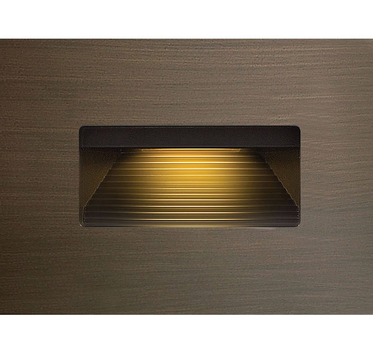 Matte Bronze LED Landscape Deck from the Luna Collection - LightsOnline.com