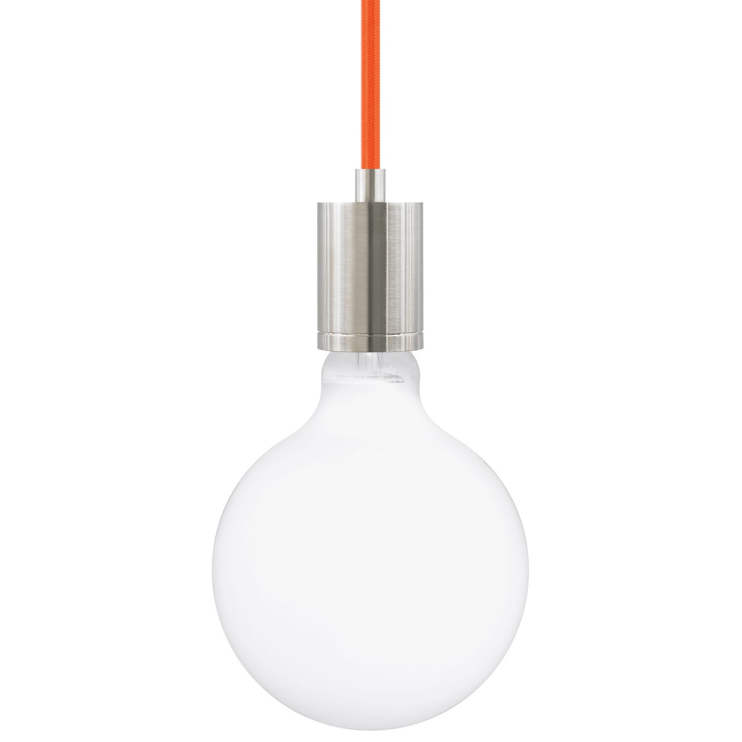 Satin Nickel One Light Pendant from the SoCo Collection - LightsOnline.com