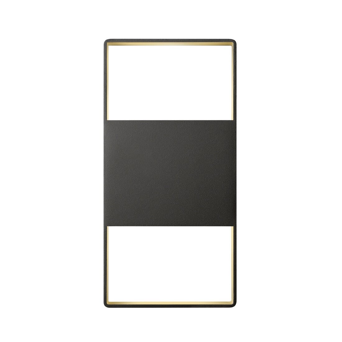 Light Frames 14" Up/Down LED Wall Sconce in Textured Bronze ...