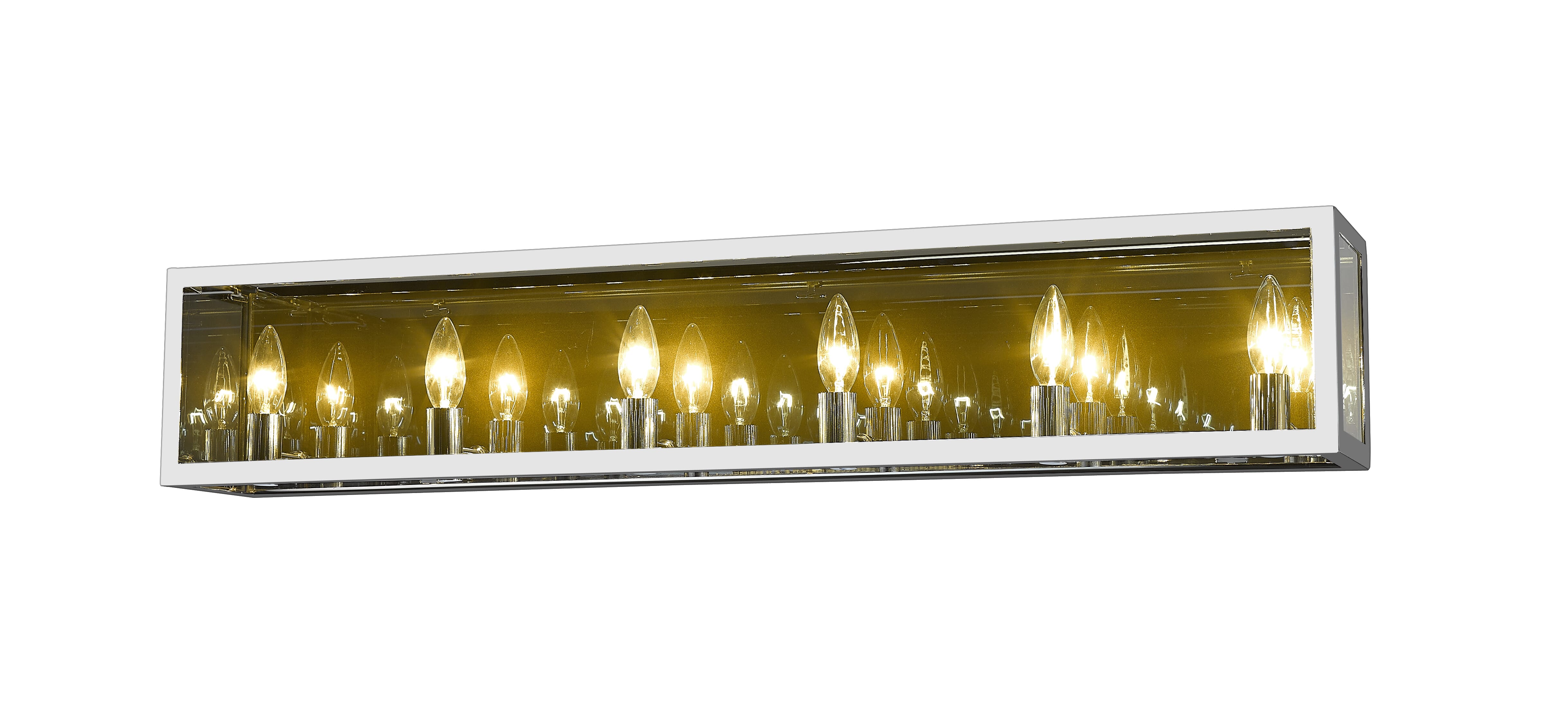 Infinity 6-Light Bathroom Vanity Light In Chrome - LightsOnline.com
