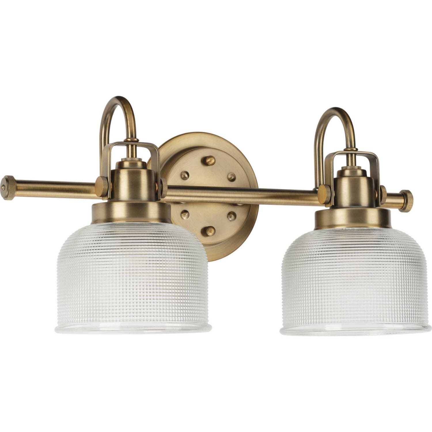 Vintage Brass Two Light Bath Bracket from the Archie Collection ...