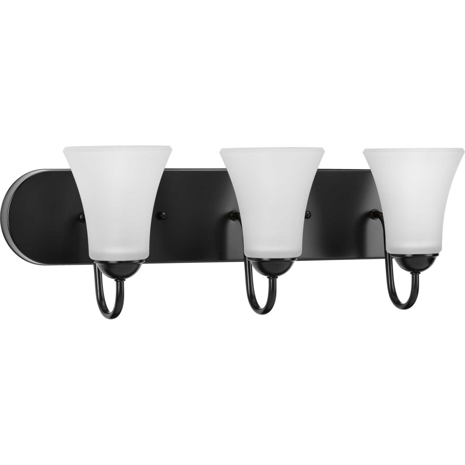Black Three Light Bath Bracket from the Classic Collection ...