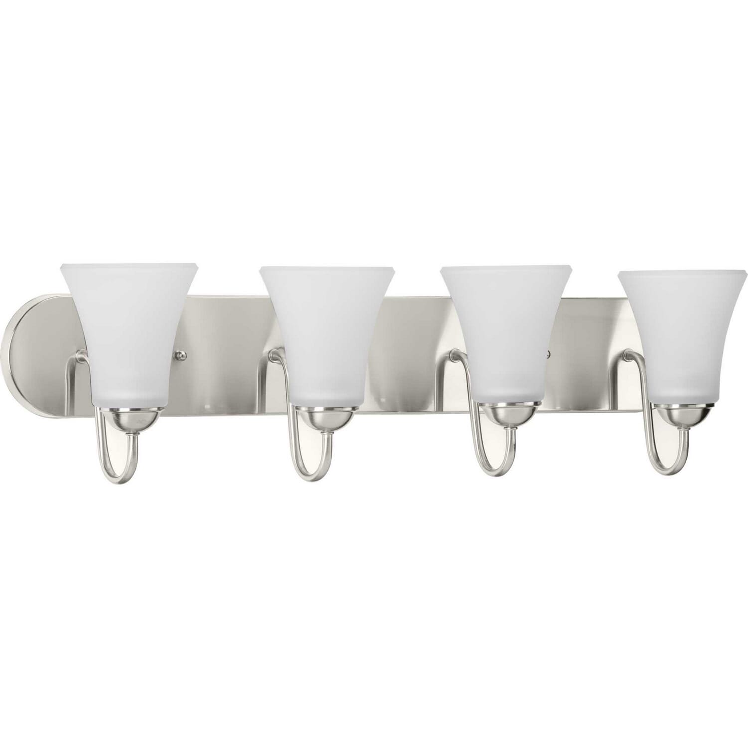 Brushed Nickel Four Light Bath Bracket from the Classic Collection ...