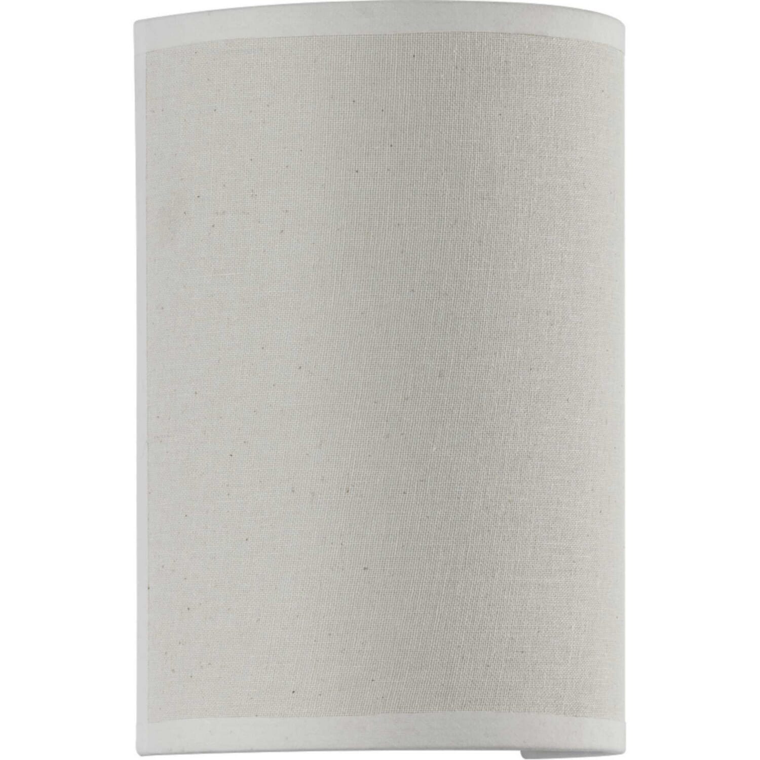 Off White Linen LED Wall Sconce from the Inspire Led Collection ...