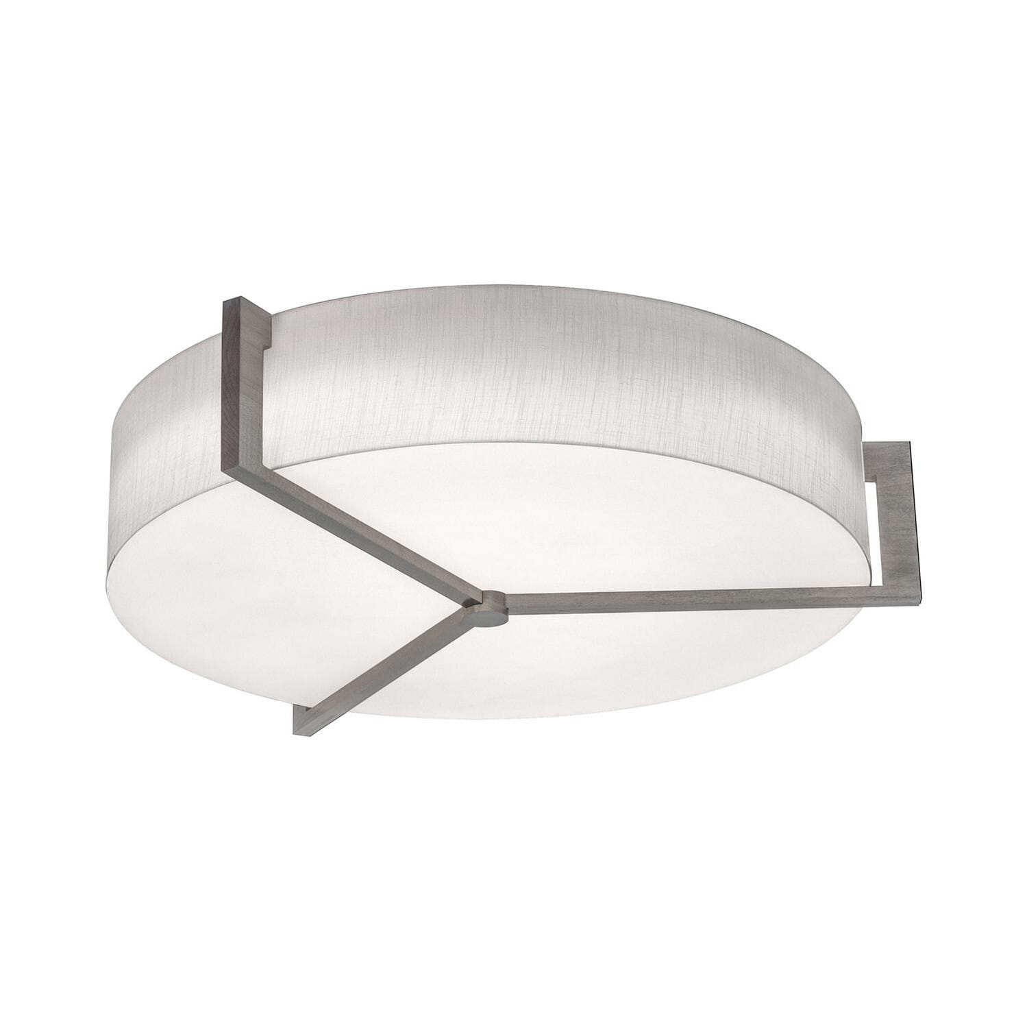 Apex LED Ceiling Mount in Weathered Grey - LightsOnline.com