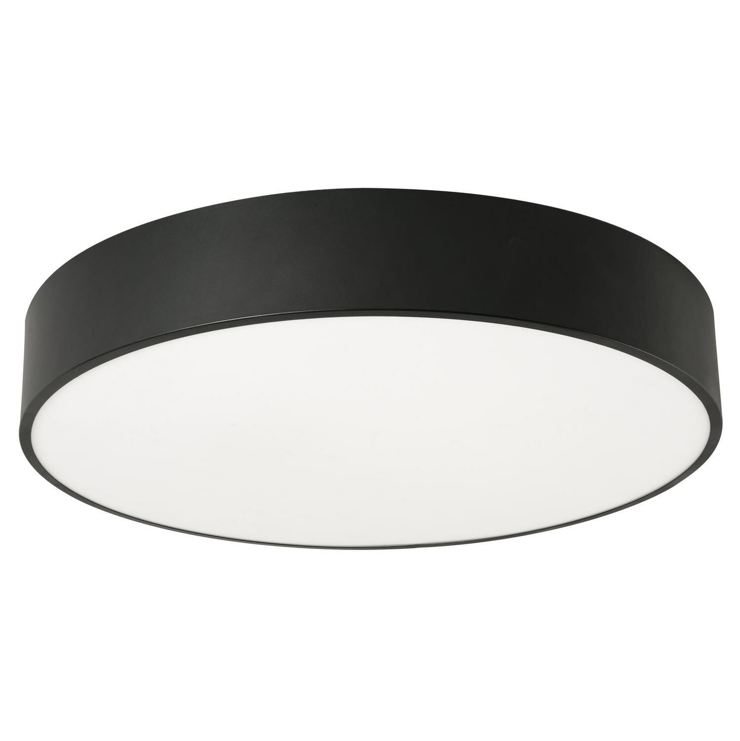 Bailey LED Flush Mount in Black - LightsOnline.com