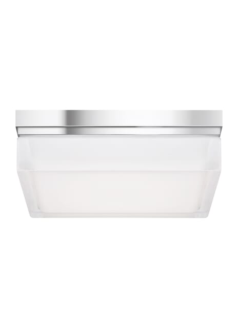 Boxie 3000K LED 9" Ceiling Light in Chrome - LightsOnline.com