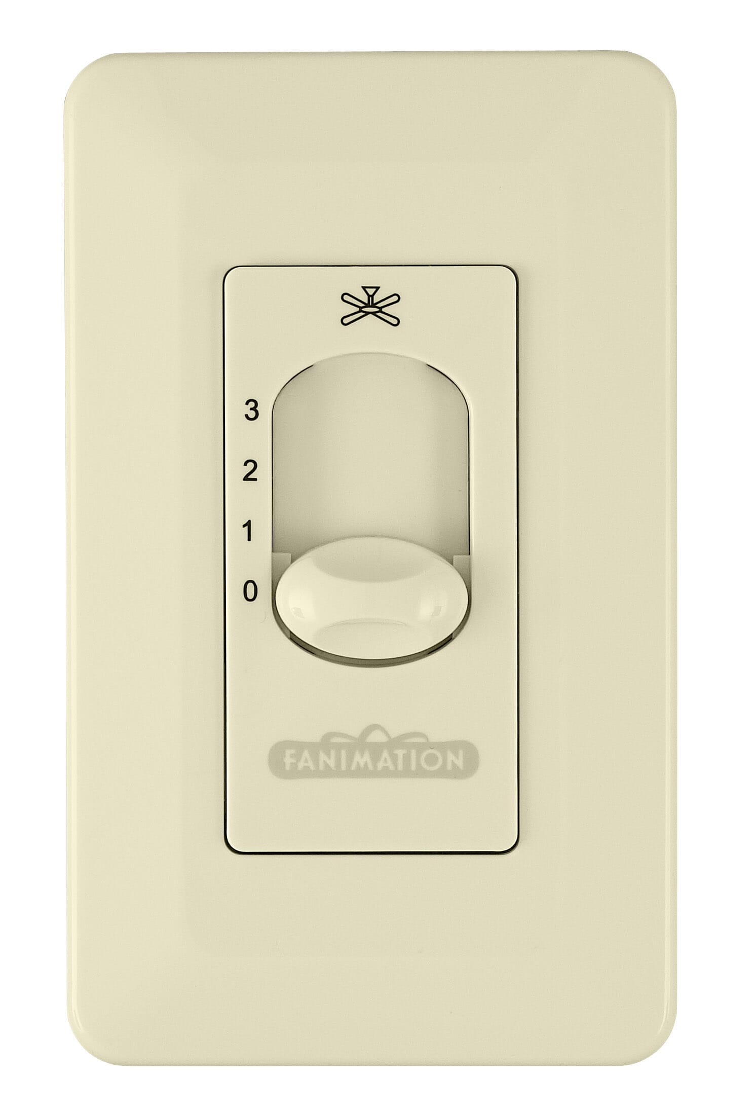 Fanimation Controls Wall Control Non Reversing Fan Speed Only in Light ...