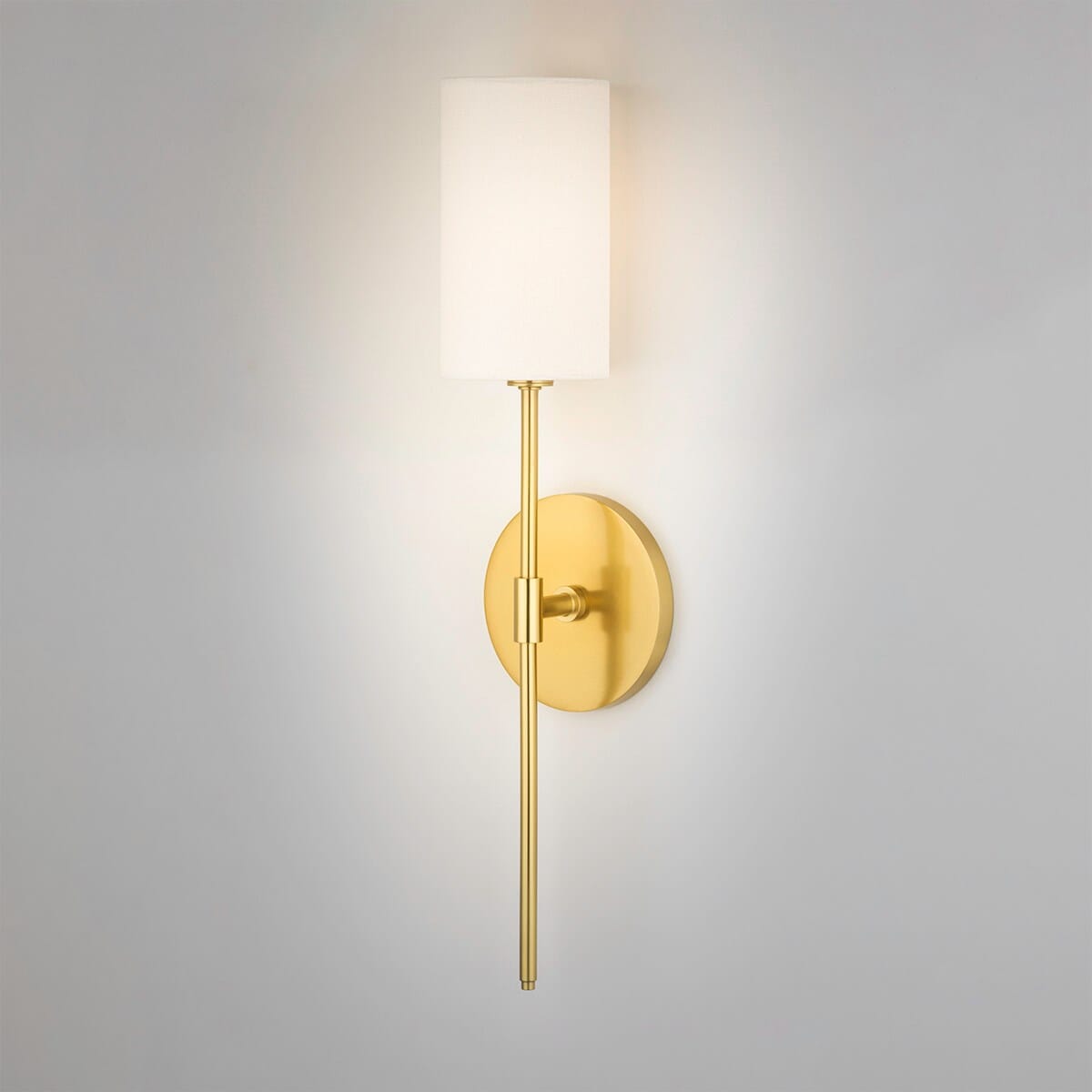 Mitzi Olivia Wall Sconce in Aged Brass - LightsOnline.com
