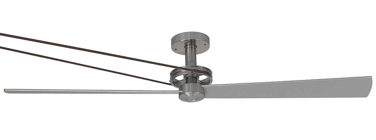 Fanimation Kellan Housing Ceiling Fan Head Assembly (Only) in Brushed ...