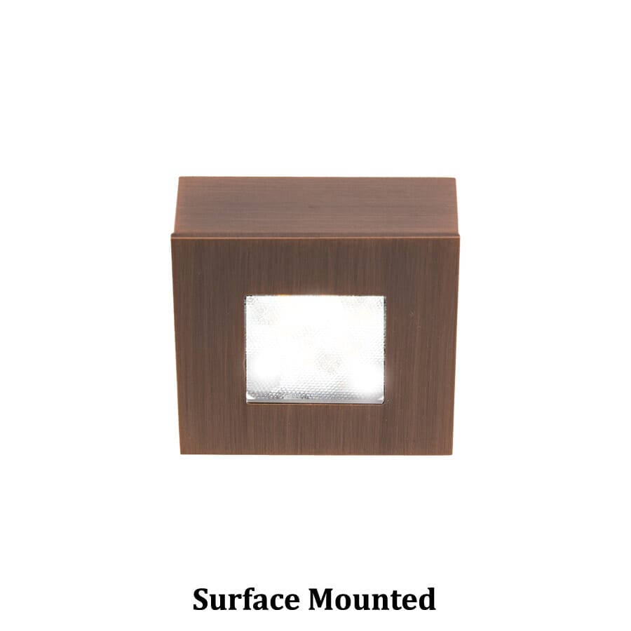 Copper Bronze LED Button Light from the Led Button Light Collection ...