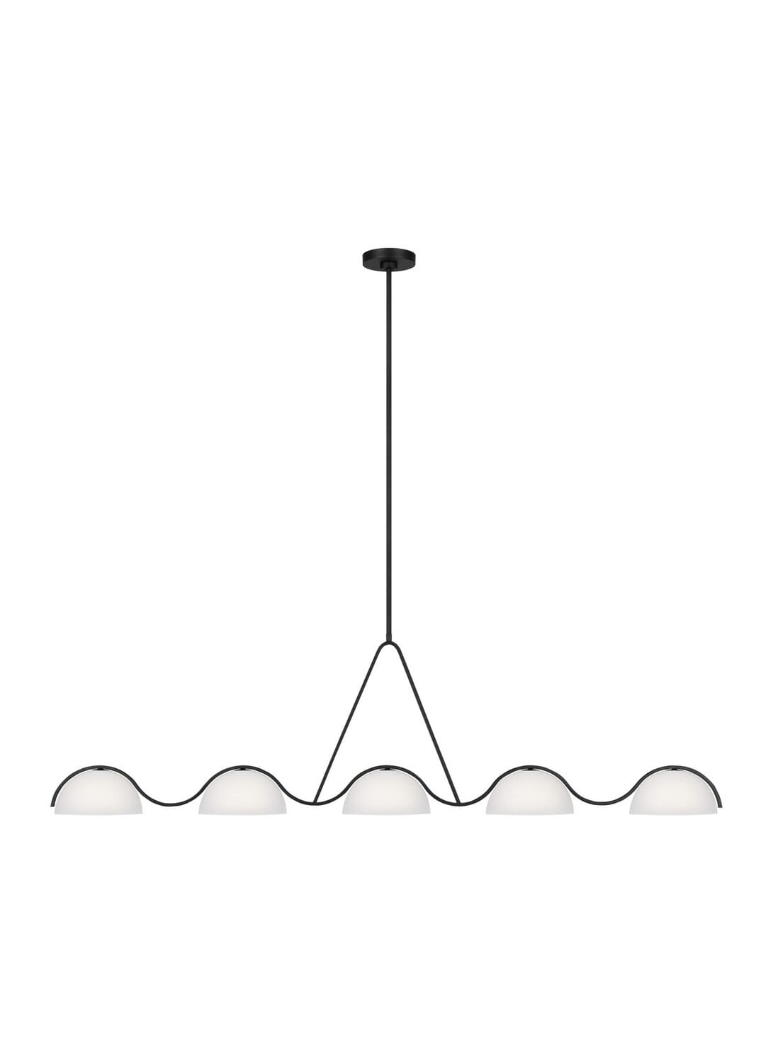 Nido Five Light Linear Chandelier by Visual Comfort Studio at ...