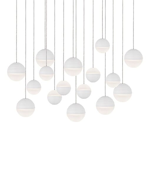Kuzco Supernova LED Pendant Light in White - LightsOnline.com