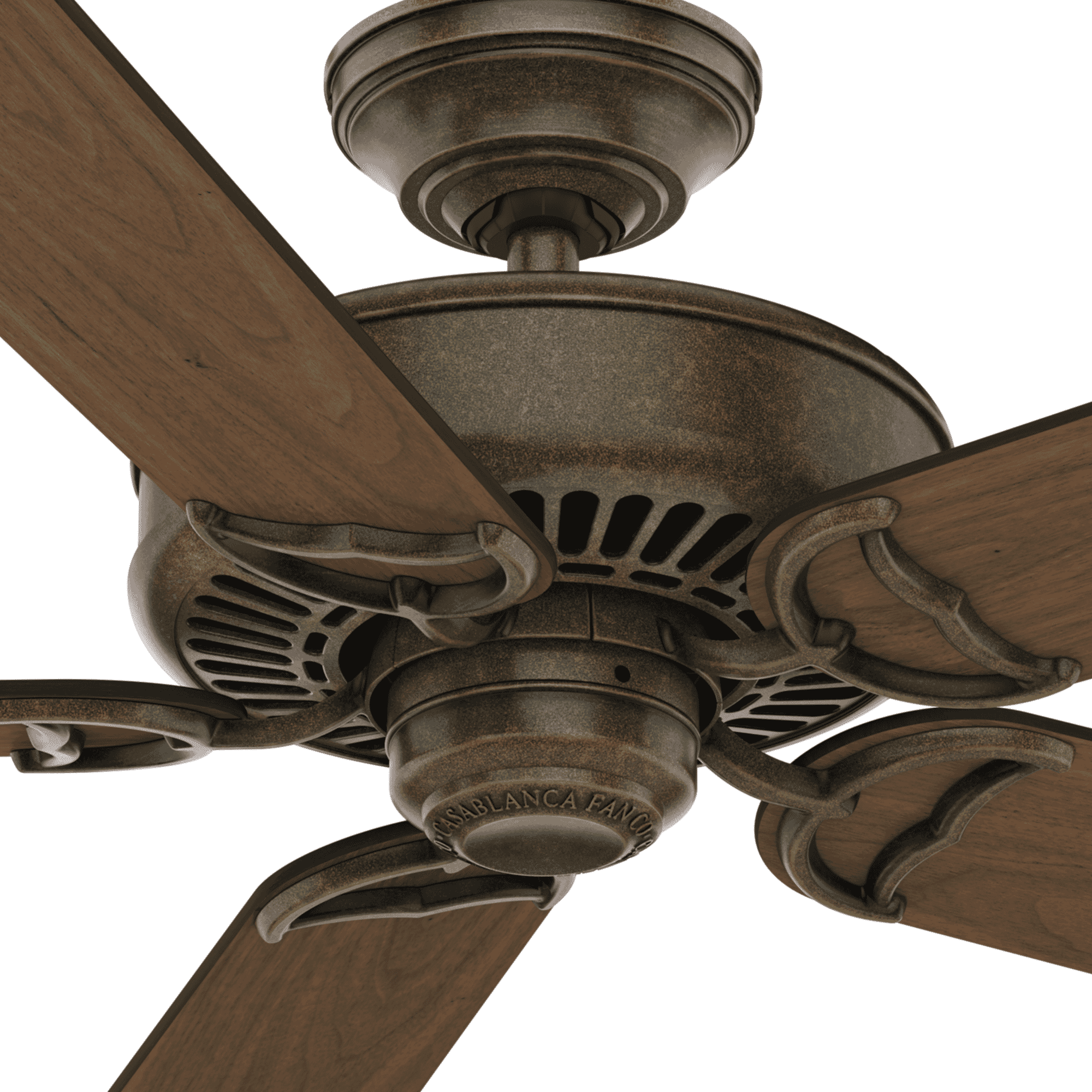 Casablanca Panama 54" Indoor Ceiling Fan in Aged Bronze - LightsOnline.com