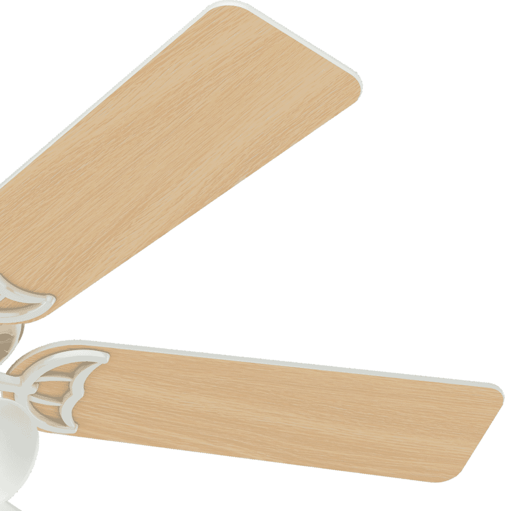 Hunter Studio Series 4-Light 52" Indoor Ceiling Fan in White ...