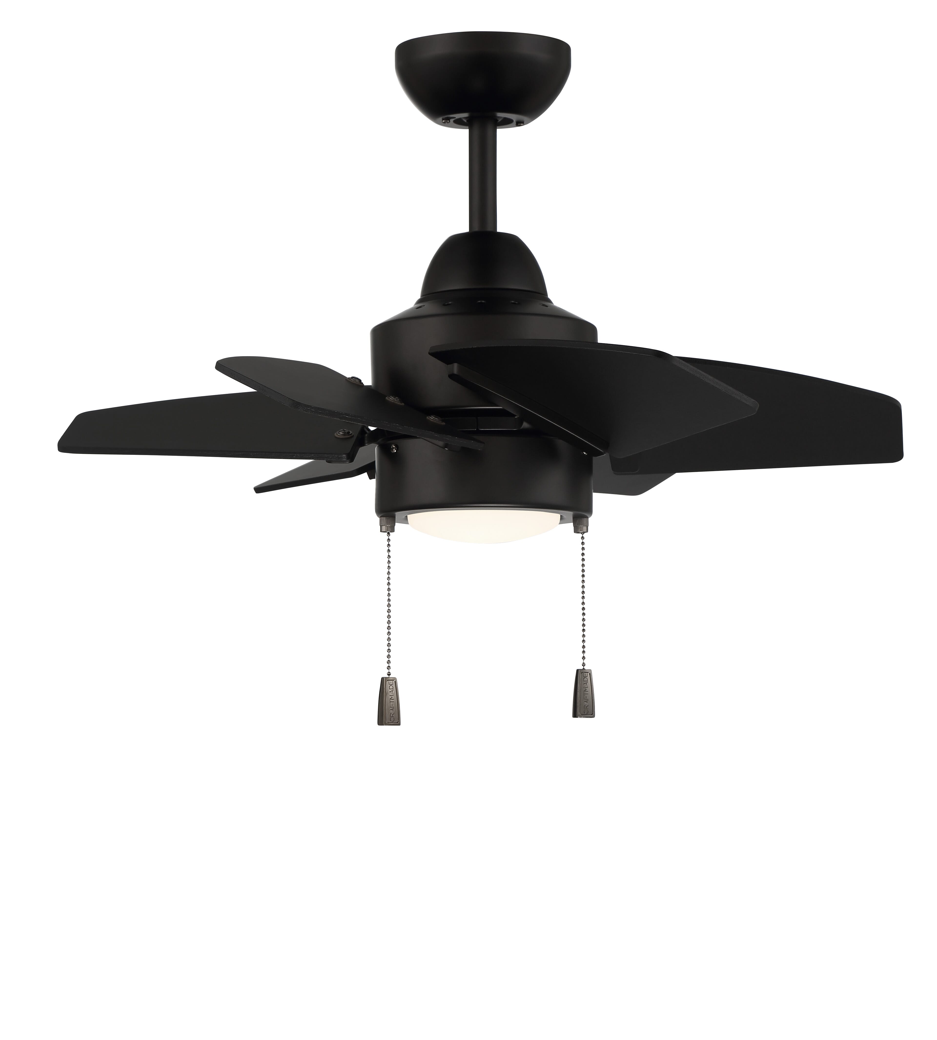 Craftmade Propel Ii Outdoor Ceiling Fan in Flat Black - LightsOnline.com