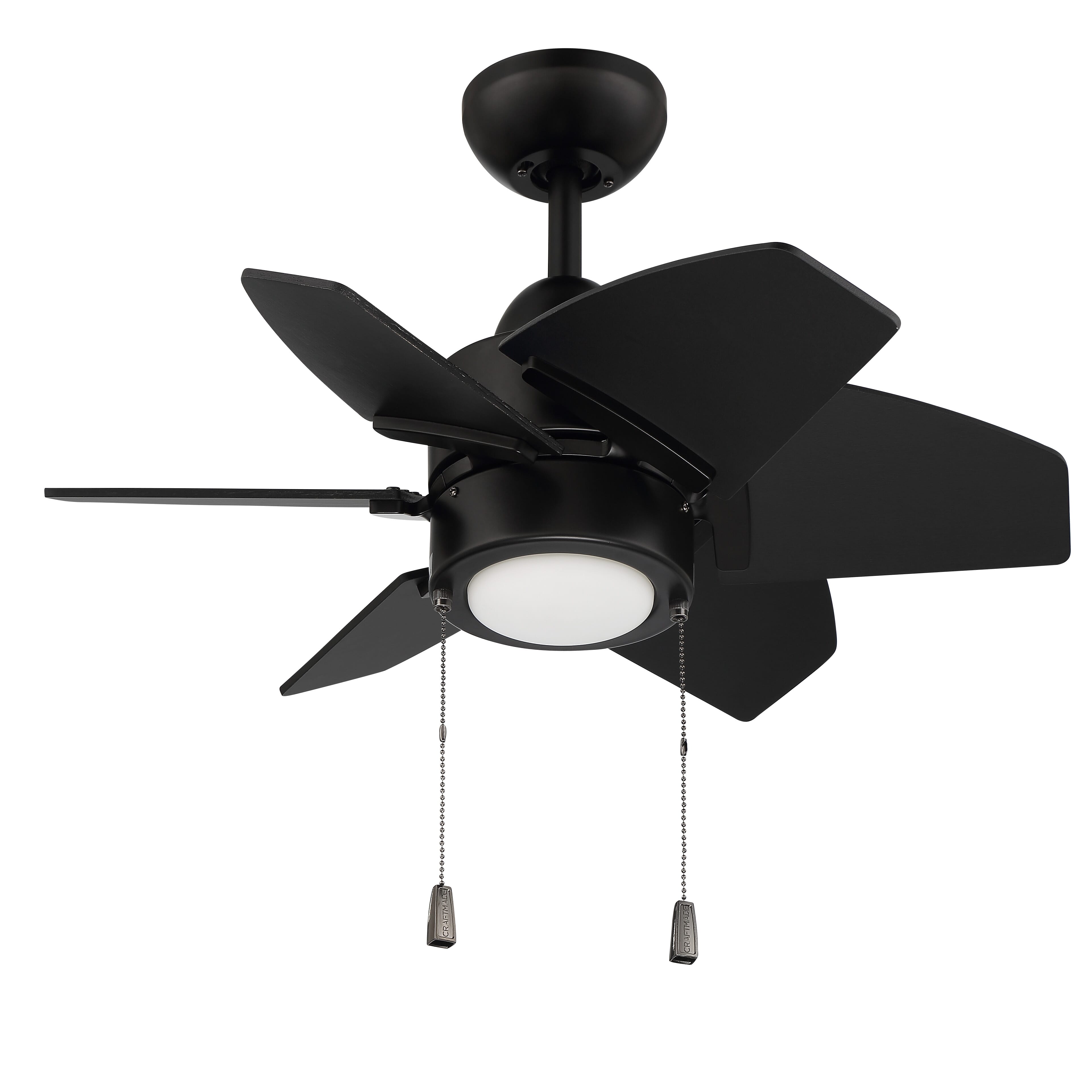 Craftmade Propel Ii Outdoor Ceiling Fan in Flat Black - LightsOnline.com