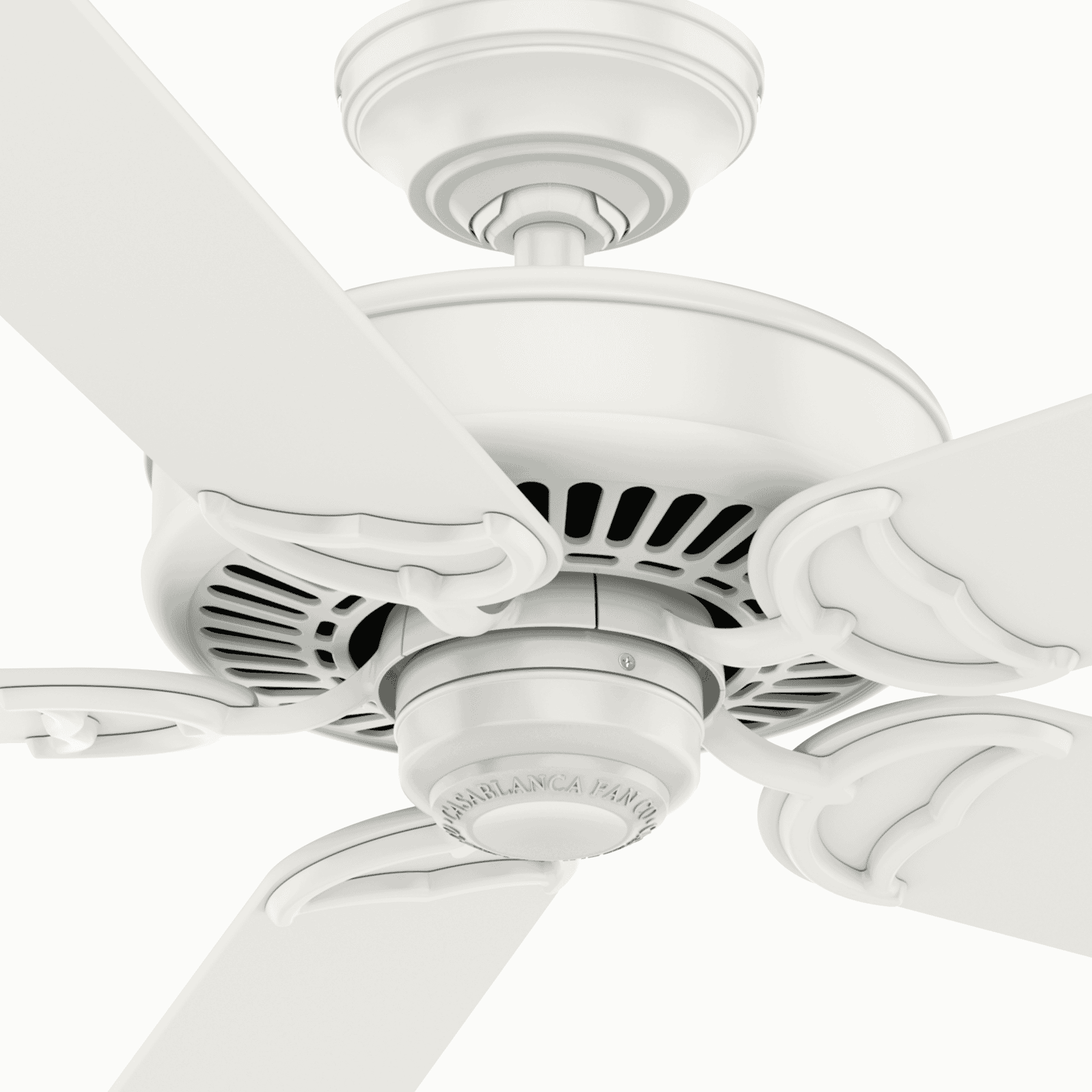 Casablanca Panama 54" Indoor Ceiling Fan in Fresh White - LightsOnline.com