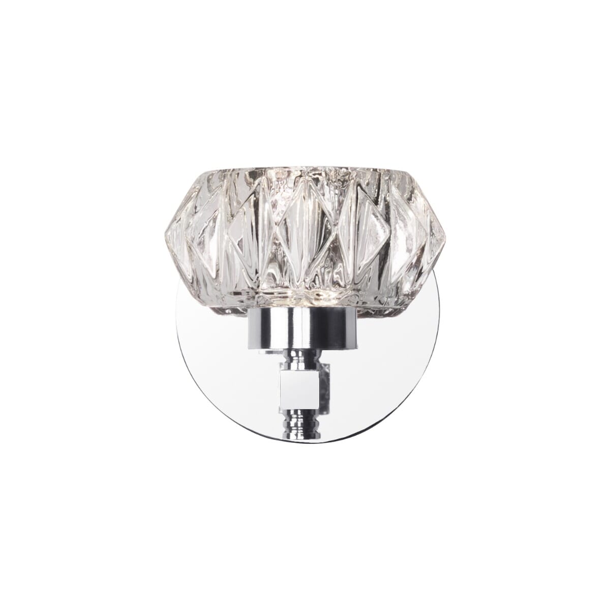 Kuzco Basin LED Bathroom Vanity Light in Chrome - LightsOnline.com