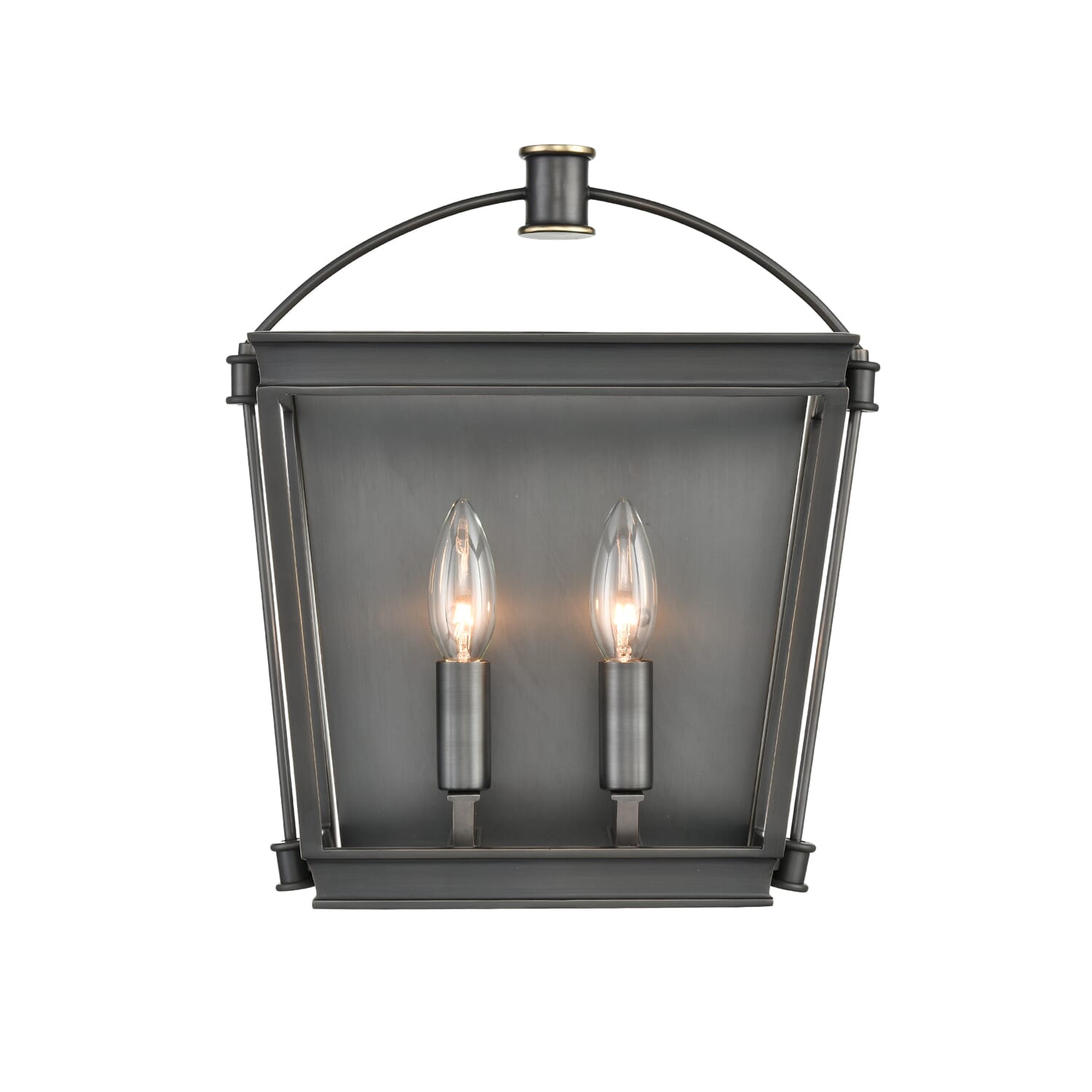 Alora Manor 2-Light Bathroom Wall Sconce in Urban Bronze - LightsOnline.com