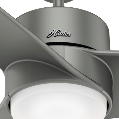 Hunter Havoc 54" Indoor/Outdoor Ceiling Fan in Matte Silver ...