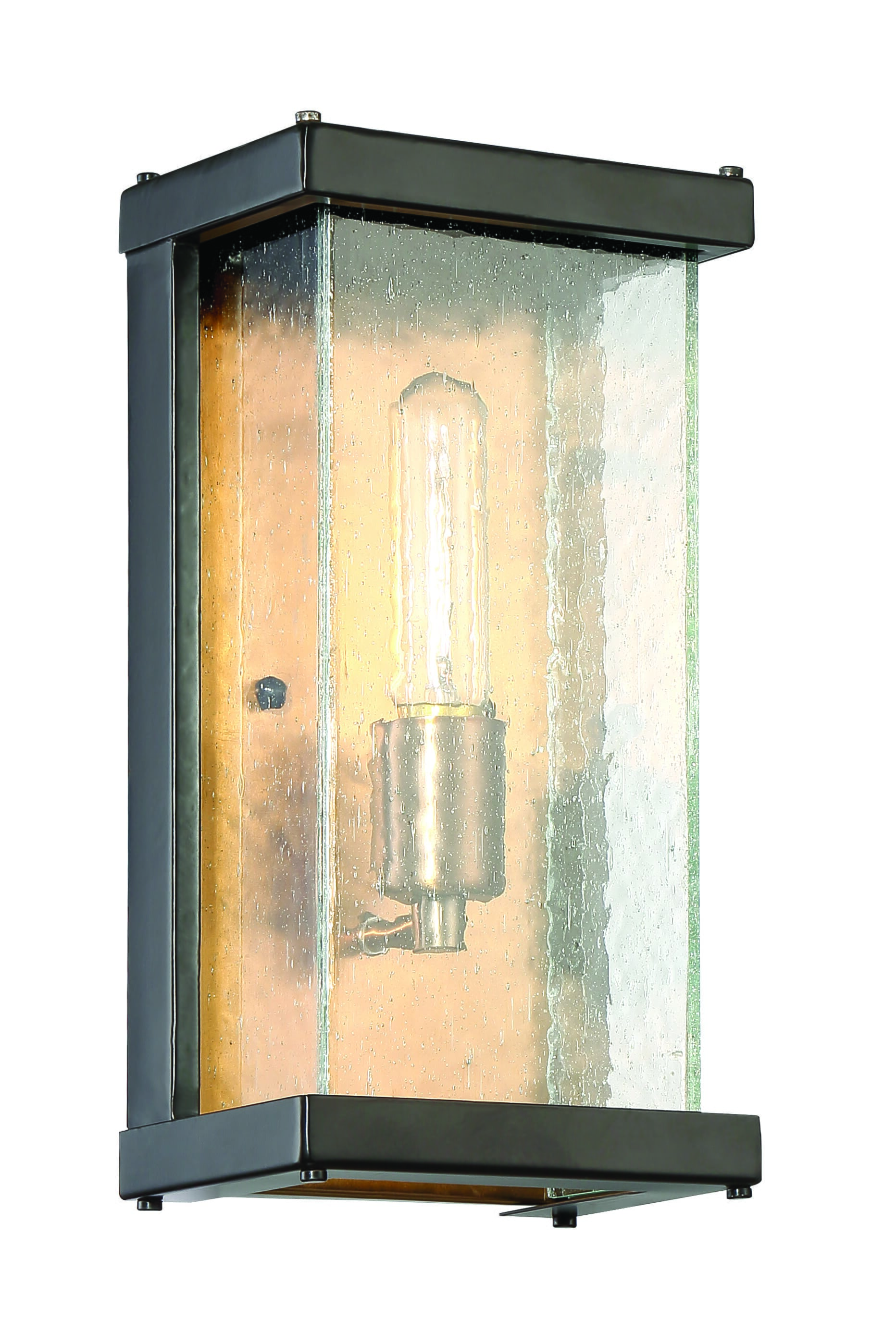 Craftmade Farnsworth 12" Outdoor Wall Light in Midnight with Patina ...