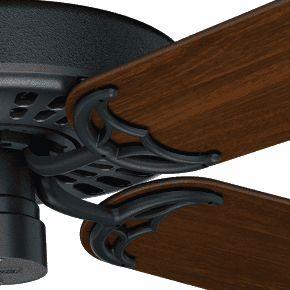 Hunter Outdoor Original 52" Ceiling Fan in Black - LightsOnline.com