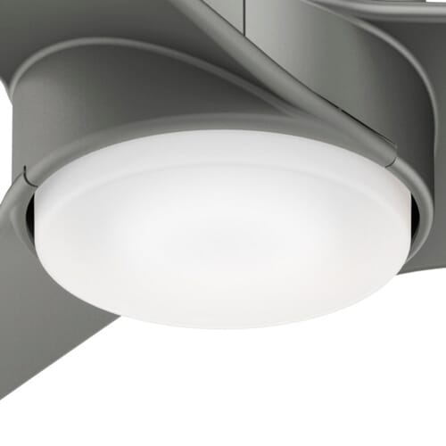 Hunter Havoc 54" Indoor/Outdoor Ceiling Fan in Matte Silver ...